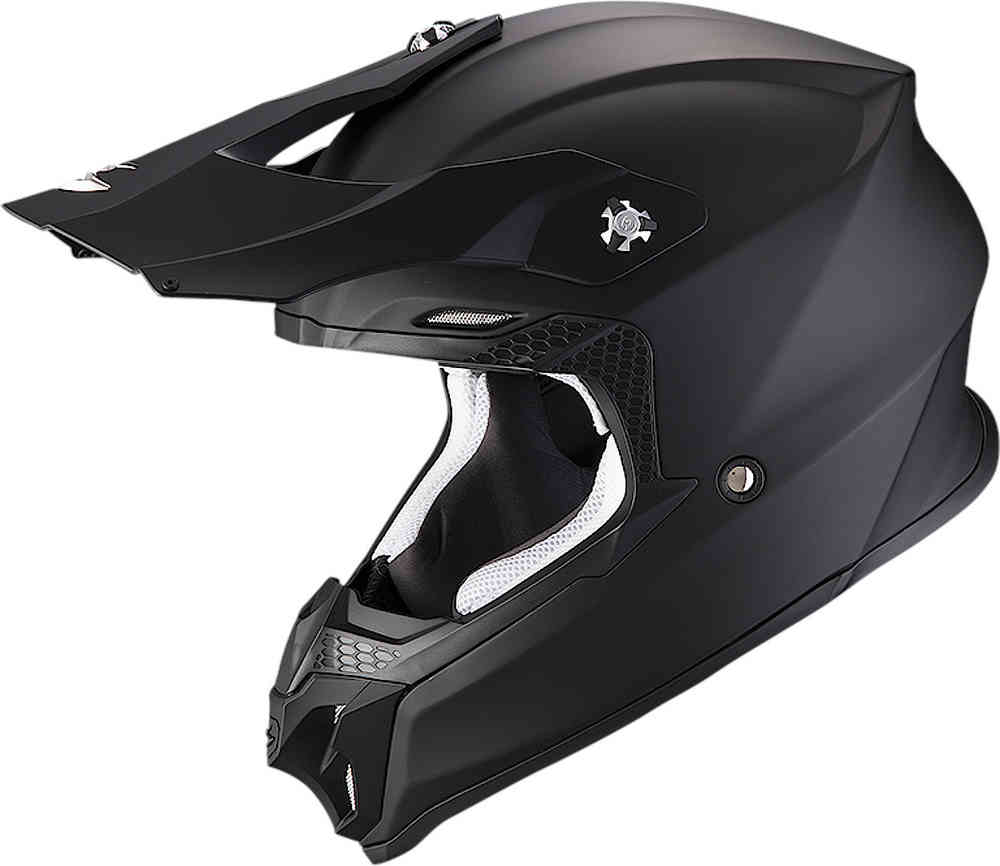 SCORPION VX 16 EVO AIR SOLID Motocross Casco Matte Negro – SECURTEX ...