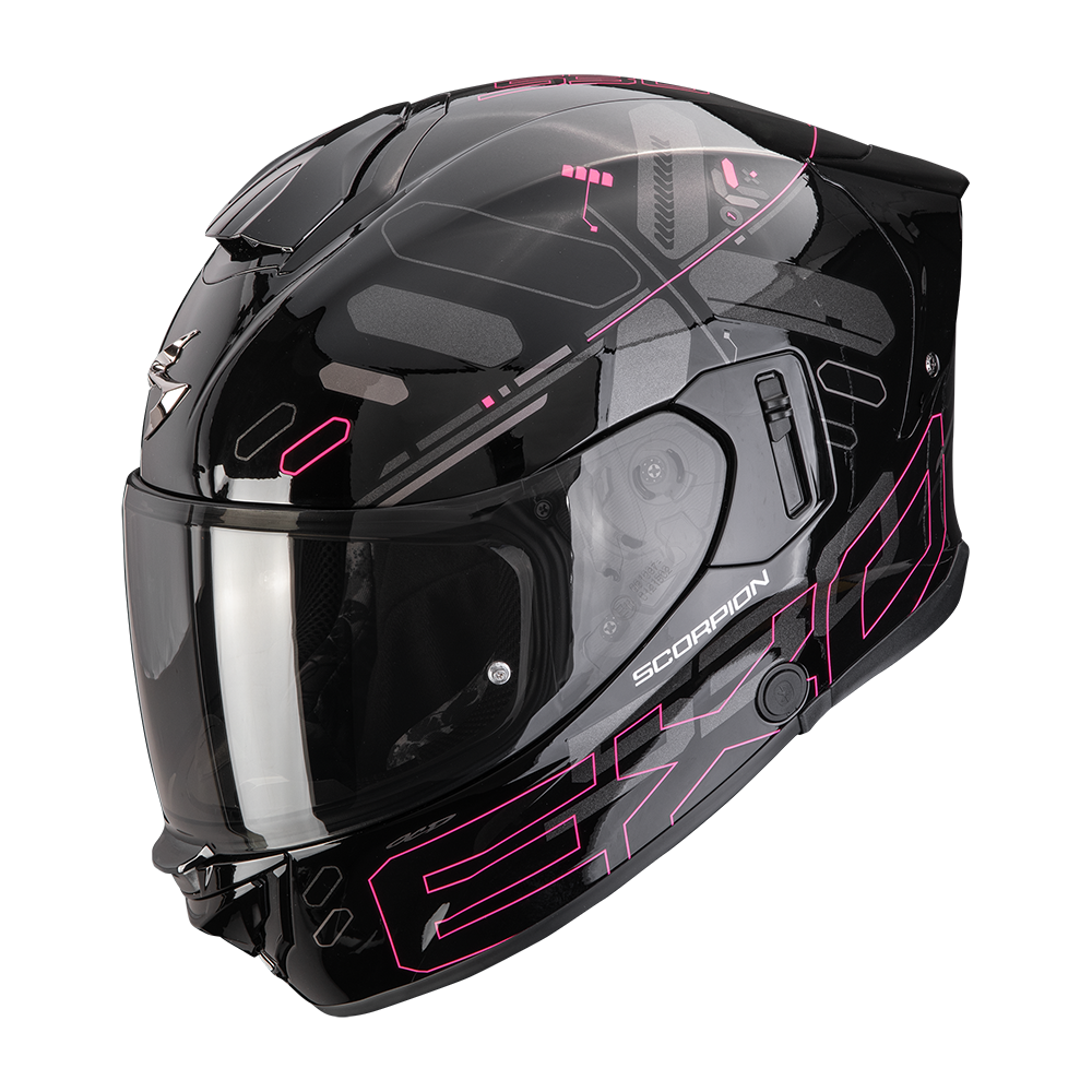 SCORPION EXO-530 AIR FOND NEGRO ROSA – SECURTEX MOTOR S.L (t/a MaximoMoto)